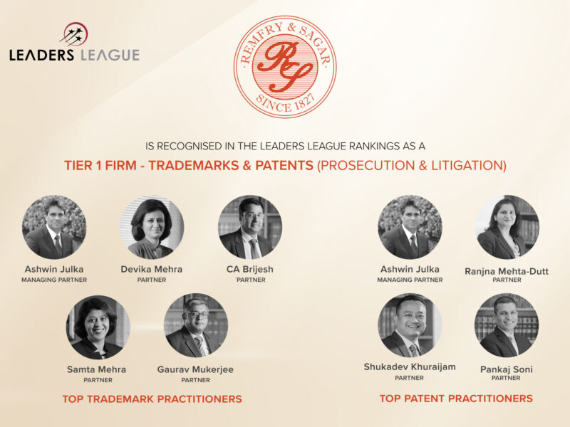 Leaders League Rankings 2022 - Remfry & Sagar