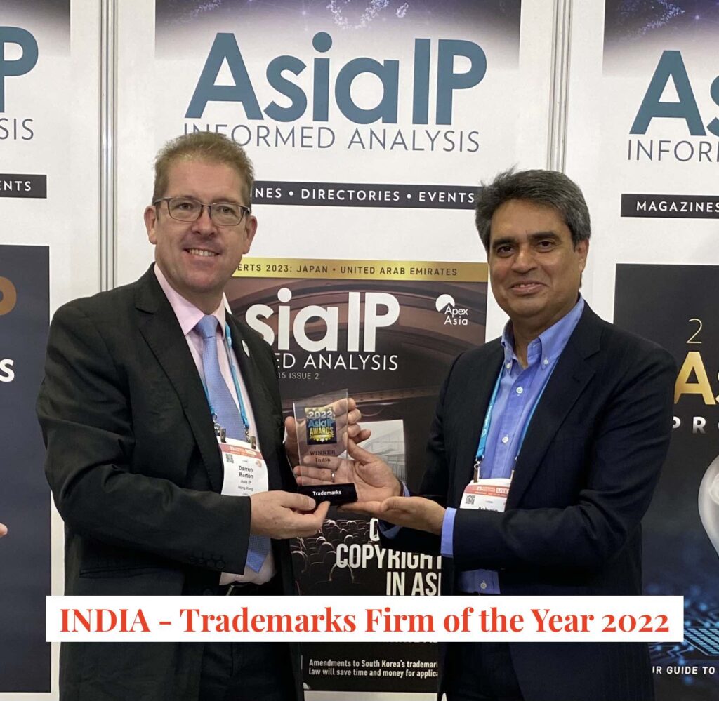 2022 Asia IP Awards - Remfry & Sagar