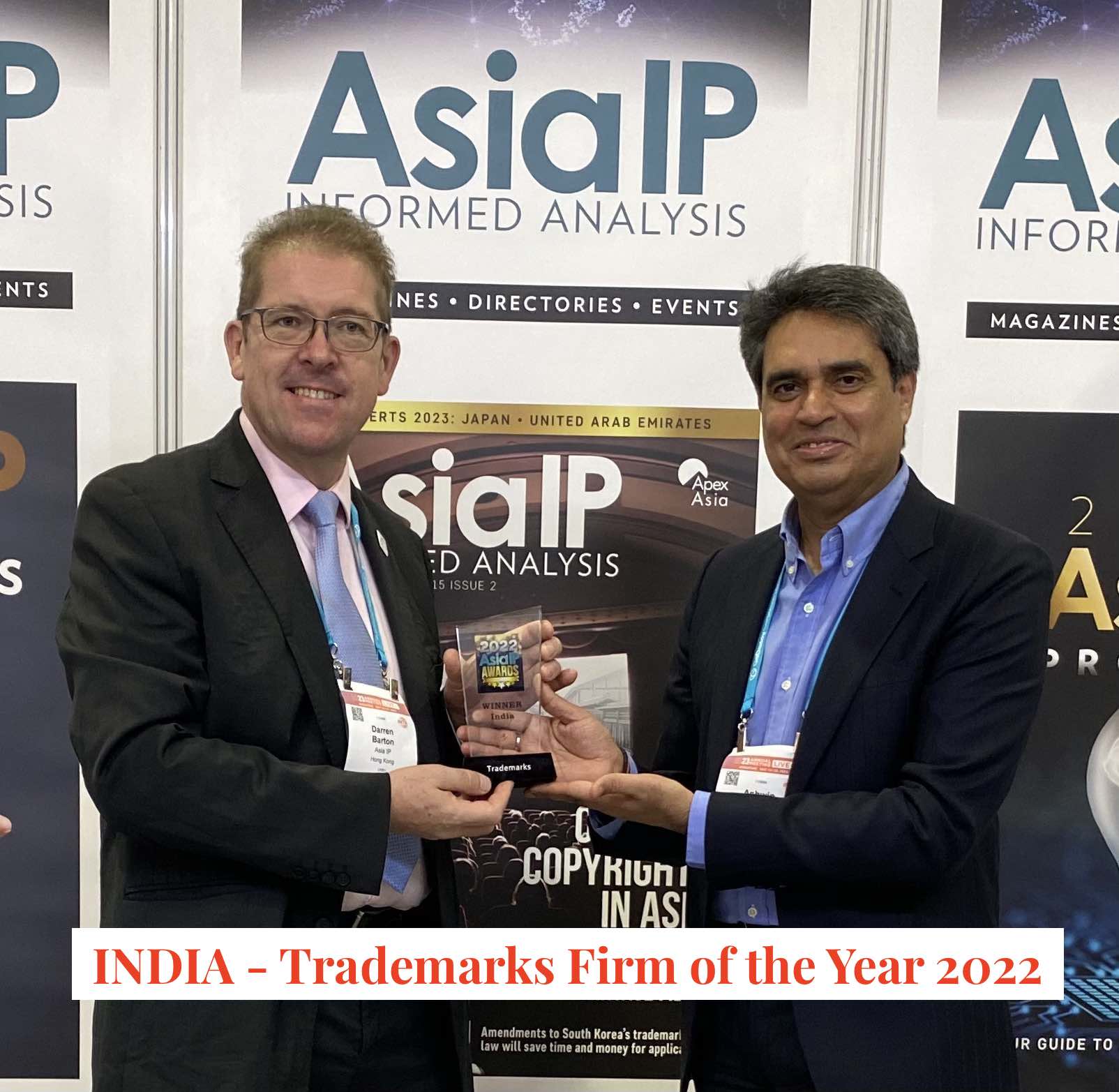 2022 Asia IP Awards - Remfry & Sagar