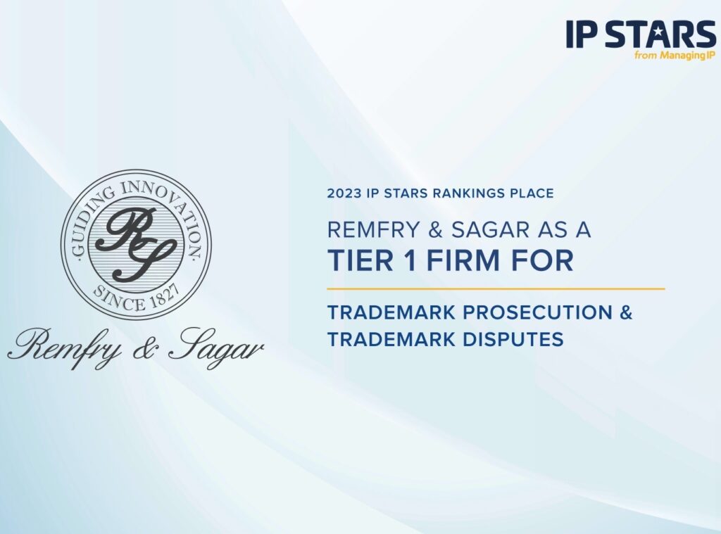 Managing IP's IPSTARS 2023 Rankings - Remfry & Sagar