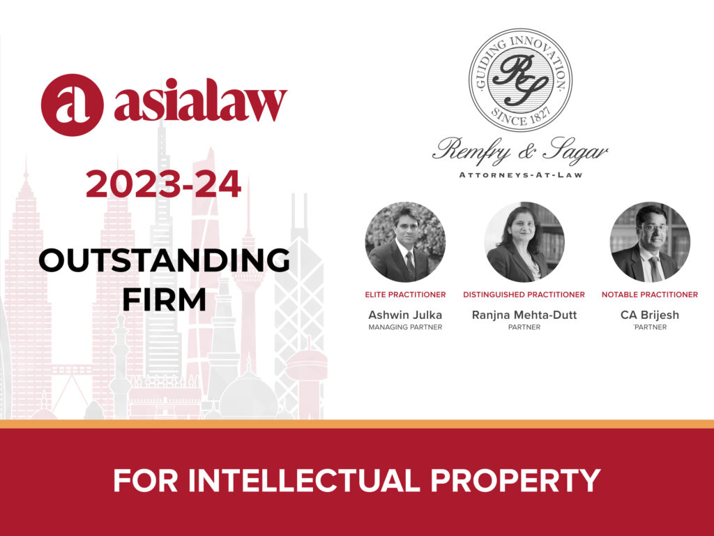 Asialaw 2023-24 Rankings - Remfry & Sagar
