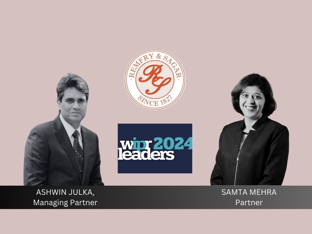 WIPR Leaders, 2024 - Remfry & Sagar